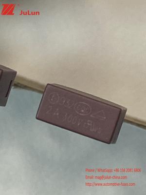 China Better Red Square Box Small Volume Fuse 2A 250V Plastic Case for sale