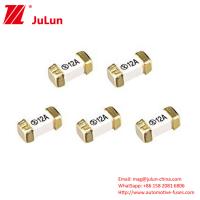 China Ceramic Copper SMD Electronic Circuit Board Fuses UL VDE PSE KC CCC 250V 12A 250V for sale