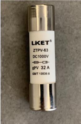China 63A 1000VDC 	Solar PV Fuse F - 14x51mm Temperature Range -50-105°C for sale