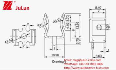 China Compact Solar Panel Fuse 1000VDC 50A Cylindrical For Space Constrained Environments for sale