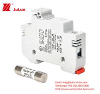China Compact Solar Panel Fuse 1000VDC 50A Cylindrical For Space Constrained Environments for sale