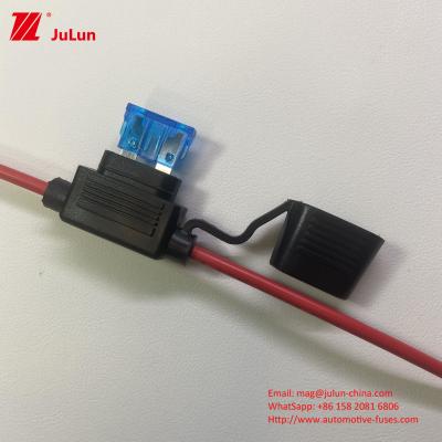 China Medium Size Car Insert Low Voltage Fuse Holder With UL 94 V-0 Flammability Rating Ancillary Lighting for sale