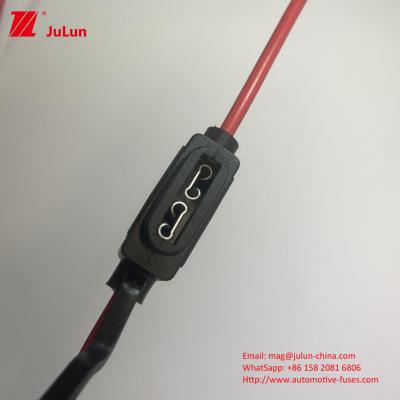 China UL 94 V-0 Rated Low Voltage Fuse Holder In Line Mounting Method Air Conditioning And Blower Motors for sale