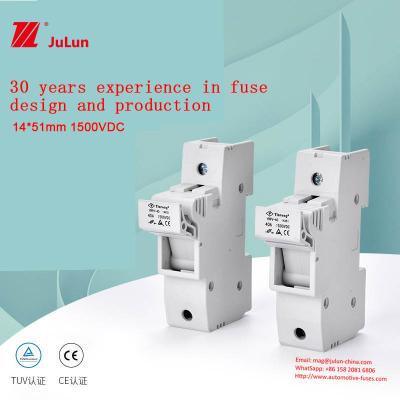 China Photovoltaic 20g Ceramic Solar PV Fuse Holder for sale
