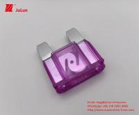 China Medium Size  Plug In Automotive Blade Fuses 10A Small Low Pressure 32V PC Material High Temperature for sale