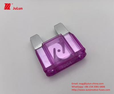 China Medium Size  Plug In Automotive Blade Fuses 10A Small Low Pressure 32V PC Material High Temperature for sale