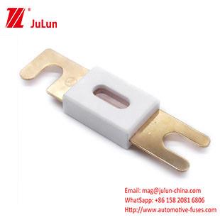 China Electric Forklift EV Vehicle Fuses Plate Fork Bolt 40~1000A 80~300V Bolt Type Ceramic Body Fixed Audio High for sale