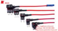 China ACN ACU ACS Low Voltage Fuse Holder Car Steamship Electrical Reclaimer Motorcycle Charging Pile 5*20mm -25-125°C for sale