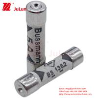 China Power Flat Head Tubular Ceramic Automotive Fuses For Safety Regulation ASTA BS1362 SS167 for sale