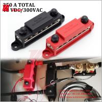 China Wiring Stud Red Black 4-Stud M8 M10 Electrical Connector For Car Yacht And Steamer for sale