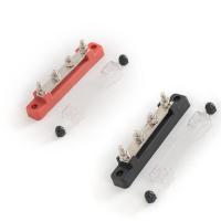 China RV Truck Marine Boat Hot Red 3/8'' Stud Bus Bars Terminal Block Battery Busbar For Machine Car for sale