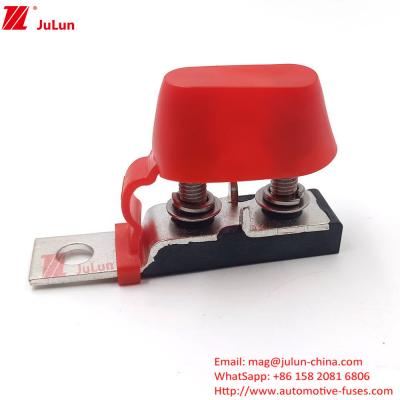 China Customized Battery Square Ceramic Fuse Holder New Energy Vehicle Fuse Battery Outdoor Power Supply Insulation Seat for sale