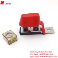 China Customized Battery Square Ceramic Fuse Holder New Energy Vehicle Fuse Battery Outdoor Power Supply Insulation Seat for sale