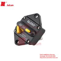 China Restore the fuse manually 1.9*2.91*1.7inch Mooring Manual Reset Circuit Breaker for Industrial for sale