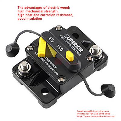 China Auto Circuit Breaker Manual Recovery Can Restore Auto Thermal Overload Protector Fuse Holder Auto Circuit Breaker Overlo for sale