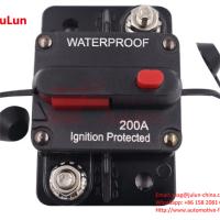 China 12v24v48vDC Car RV Yacht Audio Self-Recovery Circuit Breaker High Current Fuse Holder Switch Fuse for sale