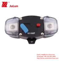 China Automotive Marine Boat Overload Protector12-48 VDC 30A-300A Car Fuse Holder Stereo Terminal Inline Circuit Breaker for sale