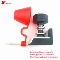 China Ceramic Square Ceramic Fuse Holder Motor Home Yacht Crane Suitable For Battery Car Fuse Matching Seat for sale