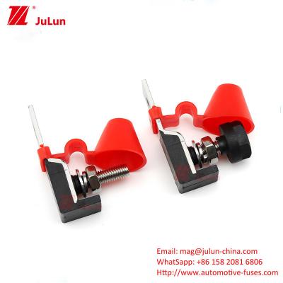 China Battery Fuse Holder New Energy Electric Vehicle 58V 50A-300A Insulation Blown Seat With Fuse for sale