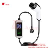 China EV Charger 7Kuropean Standard Charging Gun Type 2 Portable On-board Charging Pile New Energy Charging Gun for sale