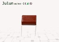 China Cbb22 / 565j / 400v Metallized Polycarbonate Film Capacitor / Polypropylene Film And Foil Capacitors for sale