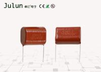China Cbb22 / 565j / 400v Metallized Polycarbonate Film Capacitor / Polypropylene Film And Foil Capacitors for sale