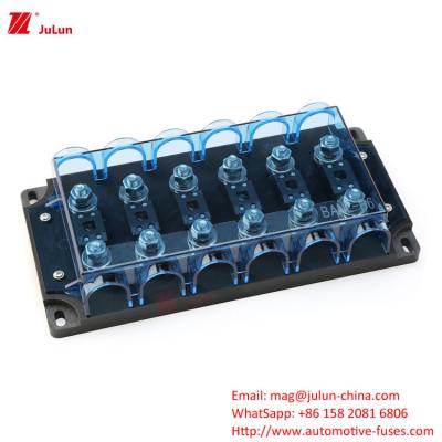 China Mega Car Modified Safety Seat Multi-Way With Cover ANM Plug Type Fuse Seat Auto Multi-Way Safety Box for sale