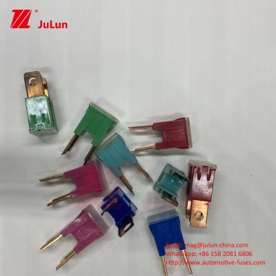 China Customizable Logo Copper Blade Fuses Provide 20A-100A Overload Protection For Vehicles for sale