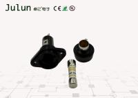 China 10*38mm Electronic Fuse Holder Glass Ceramic Fuse Holder Flame Retardant for sale