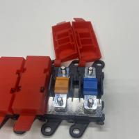 China Motor Ship Red Black Low Voltage Fuse Holder For Yachts Cars Ships - 20A 30A 80A 100A 200A Rated Current M6 M8 M10 for sale