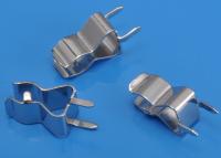 China Auto Glass Ceramic Fuse Clip Holder 5x20mm With 0.4mm Coating Thickness for sale