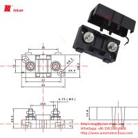 China Automotive Spare Parts ANS/MIDI Small Good Fuse Holder For Automotive Electronic Circuit Protection for sale