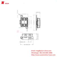 China Automotive Electronic Circuit Protection Motorcycle Manually Reset Circuit Breaker for sale