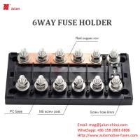 China Car Circuit Protection Nylon Fuse Holder 30A-500A-55 ~125℃BX2103 Rectangular Car Yacht for sale