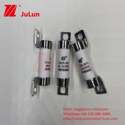 China Automotive Ceramic Bolt Mounted FusesEv325 Fuse Bolt Mounting 10A 15A 40A 50A  750VDC for sale
