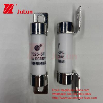 China Ceramic Tube 14x51 15A 40A 50A EV325 FUSE 750VDC EV32520KA Ceramic Automotive Bolt Fuses 10A-50A ISO8820/JASO D622 for sale