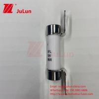 China 10A-50A 750VDC Ceramic Automotive Fuse With Bolt Mount Ceramic Ev325 Fuse Breaking Capacity EV325 20KA 50kA 15A 25A for sale