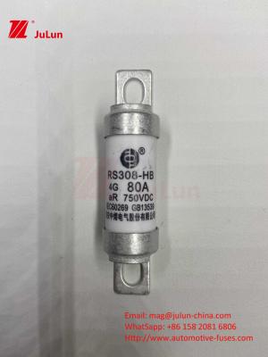 China Electric Vehicle Fuse For Traction System Energy Storage And  Olted 750VDC 25A 30A 40A 50A  For RS308 HB EV for sale