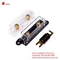 China ANS/MIDI Small Premium Fuse Holder, Electric Vehicle Manual Reset 30A-500A Nylon Plastic One/Bipolar 32V Circuit Breaker for sale
