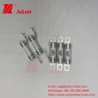 China Ceramic Tube 20A30A40A Electric Vehicle Fuse 500VDC Bolt M6 Bolt for sale