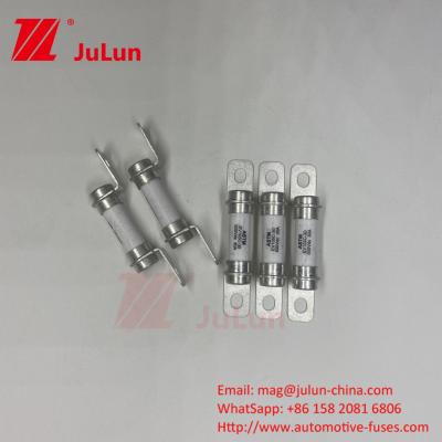 China Ceramic Tube 20A30A40A Electric Vehicle Fuse 500VDC Bolt M6 Bolt for sale