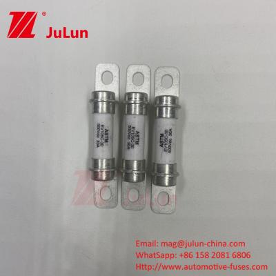 China Energy Storage System Fuse 15A Ceramic Tube High Break 30A Safety Protection Fuse Electric Vehicle 500VDC for sale