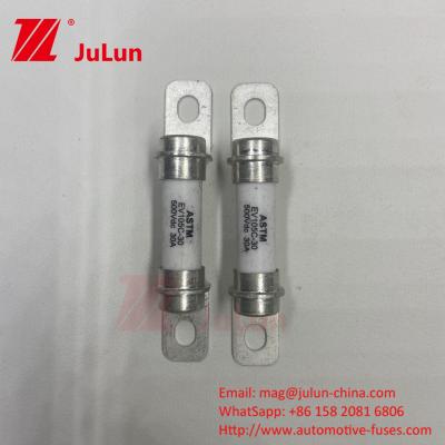 China Battery Energy Storage System Fuse Fuse DC 30A 50A Pure Electric Vehicle 500VDC for sale