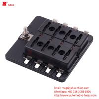 China Eu UL Certified Bolt-Type Copper Automotive Fuse Holder 30A-500A Manual Reset Powerboat Circuit Breaker for sale