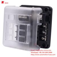 China Eu UL Certified Bolt-Type Copper Automotive Fuse Holder 30A-500A Manual Reset Powerboat Circuit Breaker for sale