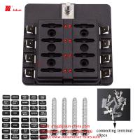 China ANS/MIDI 30A-500A Small Copper Contact Fuse Holder Conforms To EU UL Standard For Automatic Resetting Of Automotive Fuse for sale