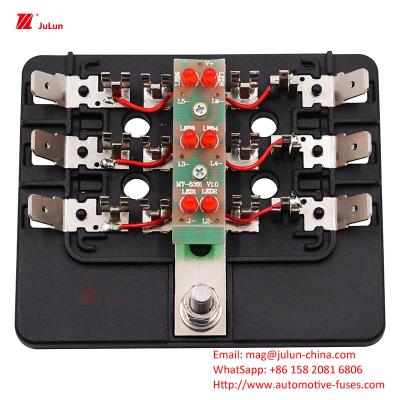 China ANS/MIDI 30A-500A Small Copper Contact Fuse Holder Conforms To EU UL Standard For Automatic Resetting Of Automotive Fuse for sale