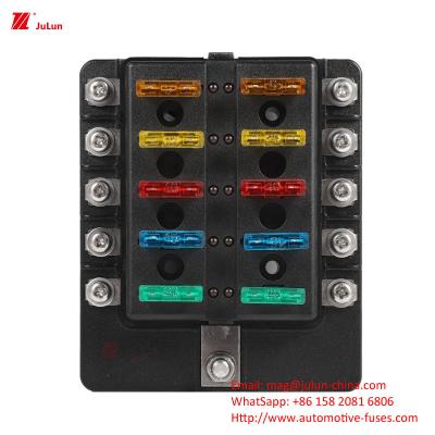 China The 10-Way Car Safety Box Is Used To Manually Reset The Powerboat Circuit Breaker By Holding The Bolts/Bolt Fuses With C for sale