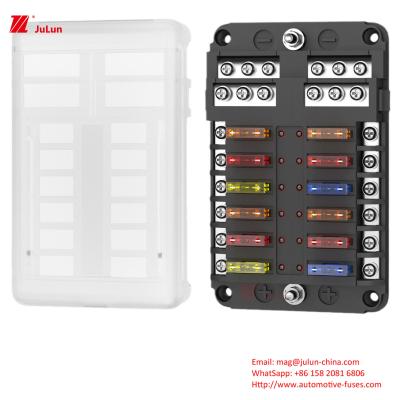 China U UL Standards Professional Automotive Copper Blade Mini Circudeit Breaker Fuse HoElr for sale