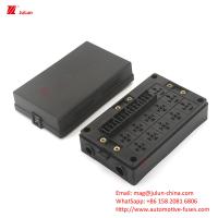 China 12 Way Fuse Box 12 Way Positive And Negative Car Boat Safety Seat With LED Light Car Insert Automatic Reset Car Fuse Sea for sale